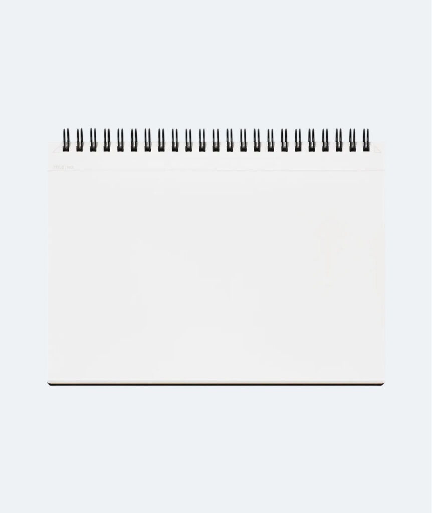 MNEMOSYNE Notebook A5 | Unruled / Plain | 70 Sheets | Landscape ...