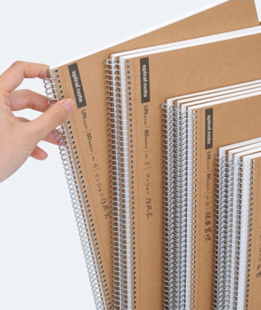 Spiral Note BASIC B5 | 5mm Grid | 80 Sheets / 160 Pages | Ring Binding ...